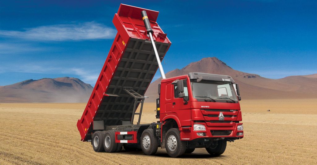 SINOTRUK HOWO 8X4 TIPPER TRUCK